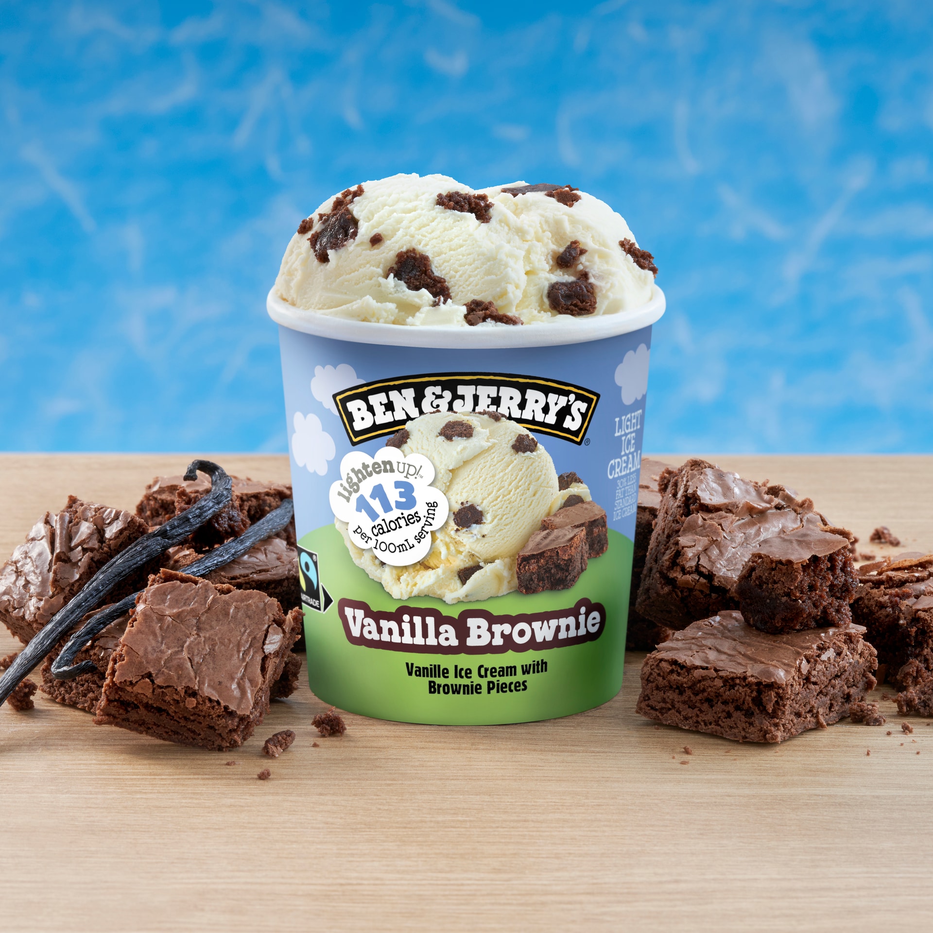 Ben & jerry's brownie store